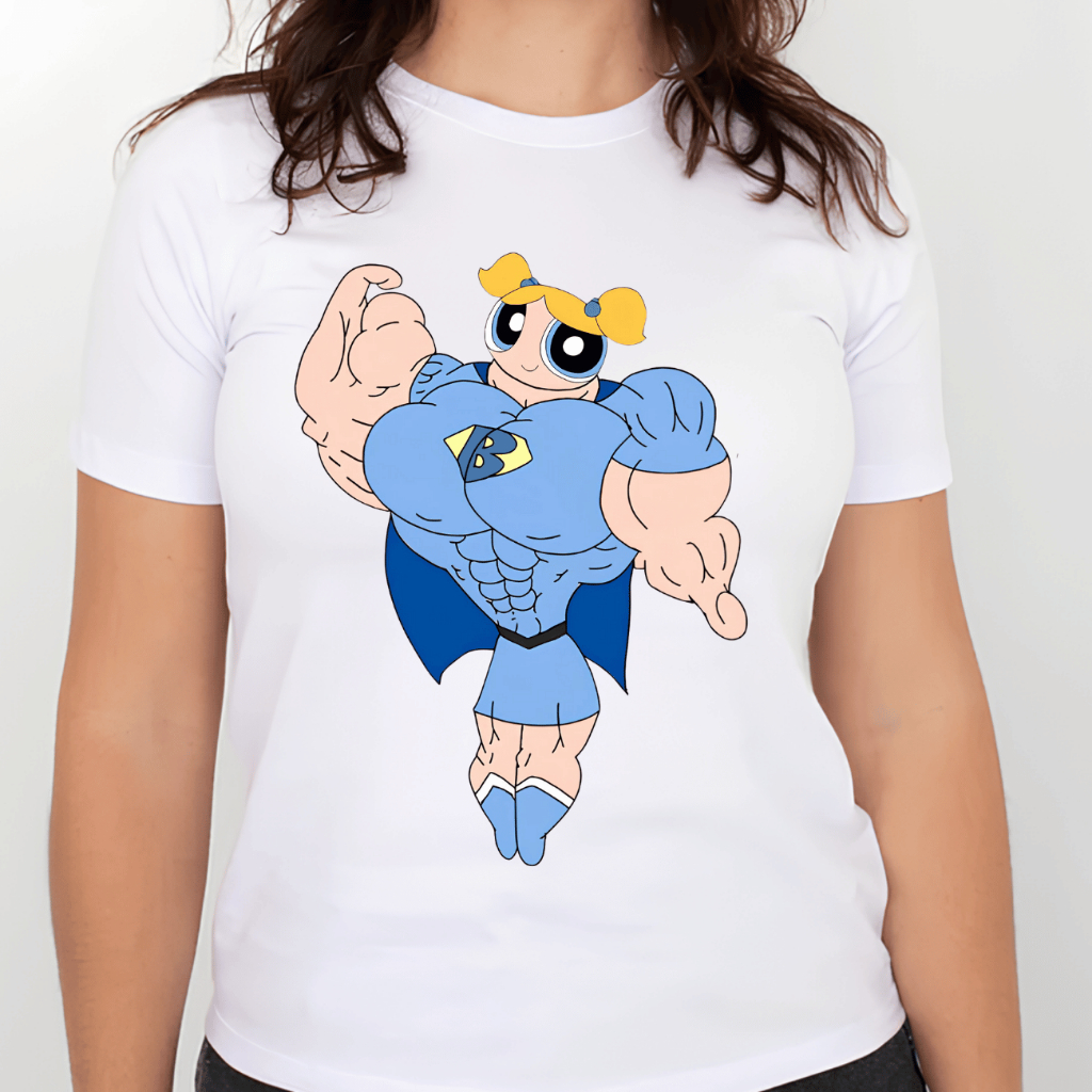 Camiseta Lindinha Maromba Meninas Superpoderosas Fortes Shopee Brasil 3930