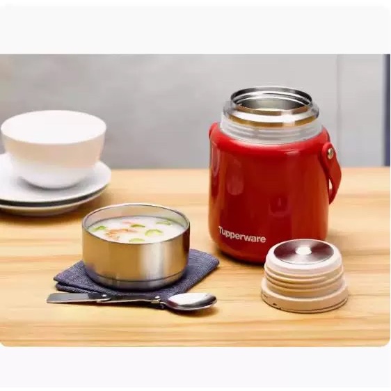 Tupperware 1L Thermal Flask combo with Thermal Tea Pot | Shopee Brasil