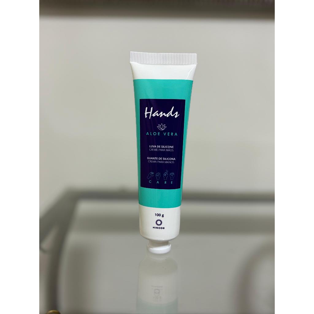 Luva de Silicone Hands Hinode Aloe Vera 100g (1unidade) | Shopee Brasil