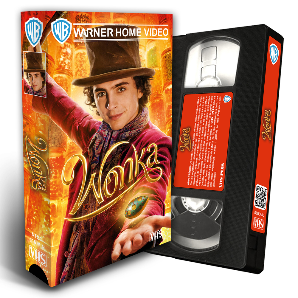VHS Wonka Dub | Shopee Brasil