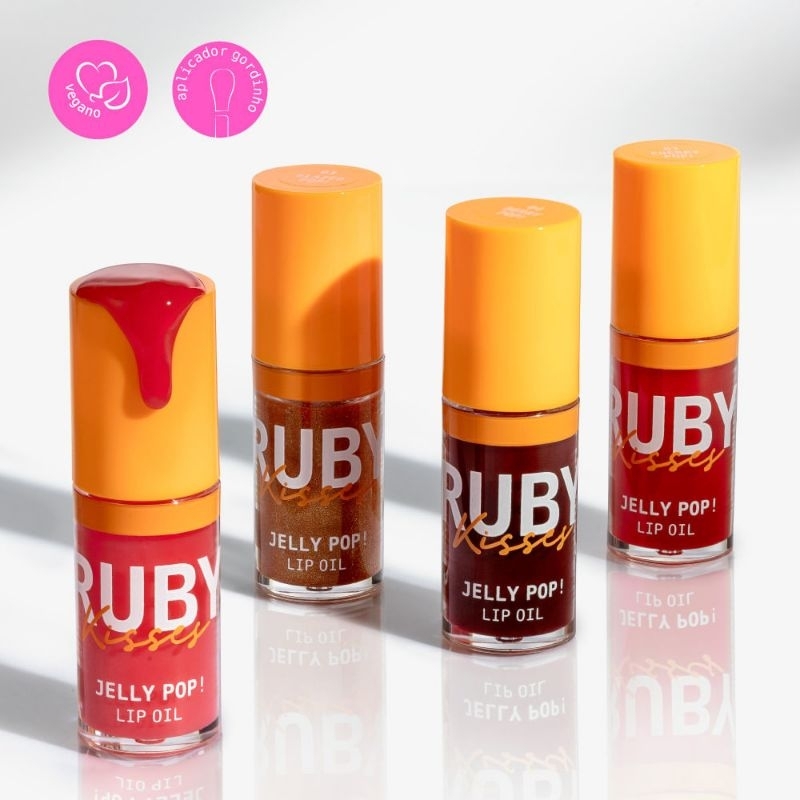 Lip Oil Jelly Pop! - Ruby Kisses | Shopee Brasil