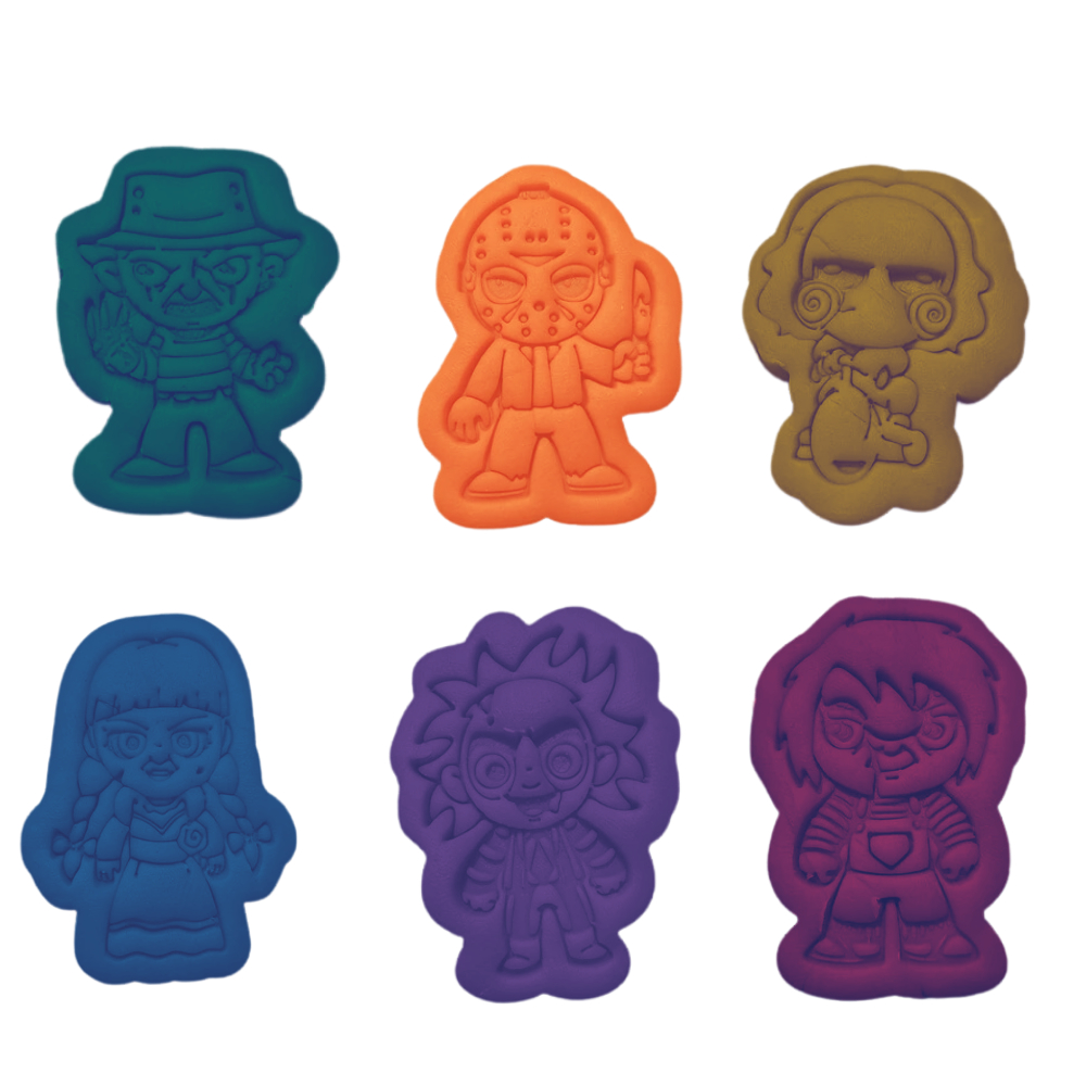 Cortador de Biscoito com Carimbo 7cm - Kit Halloween Bittle Juice ...