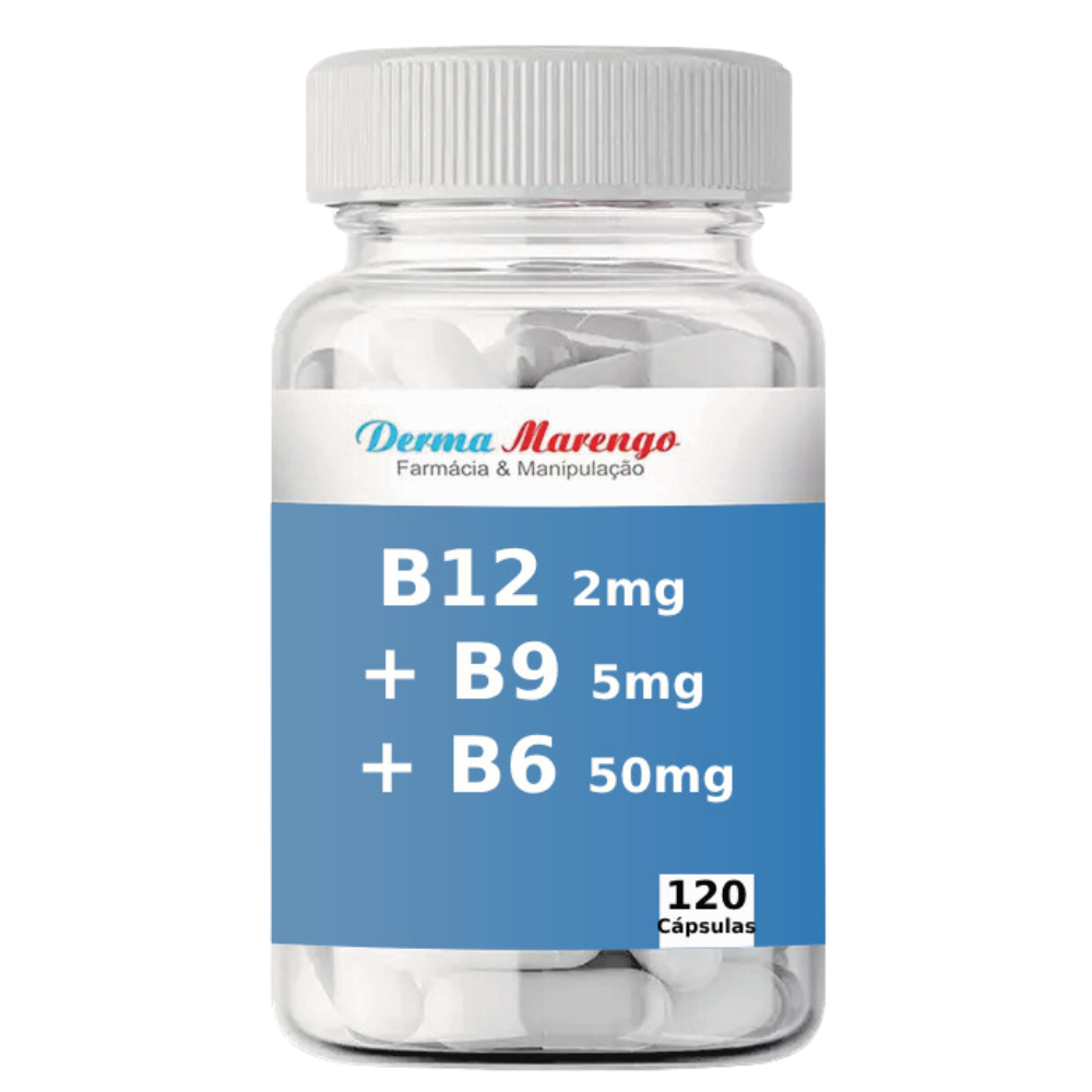 Vitaminas B12 + Vit B6 + Vit B9 Composto Vitamínico | Shopee Brasil