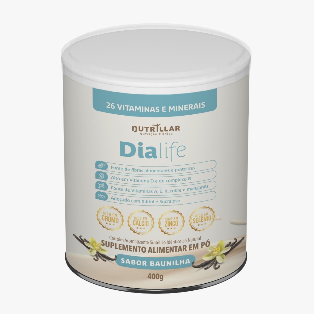 Dialife - Suplemento Alimentar Para Diabeticos - 400g - Tipo Glucerna ...