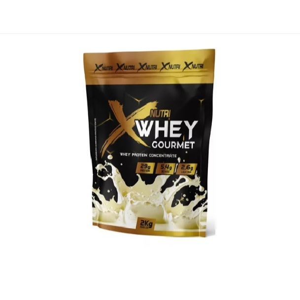 Whey Protein Gourmet X-Nutri 2kg Refil | Shopee Brasil