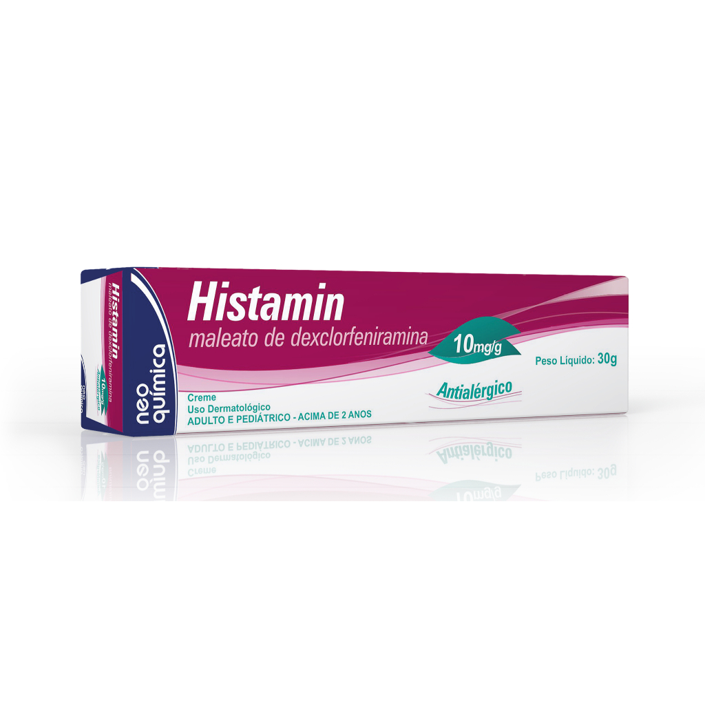 HISTAMIN CREME 10 MG 30 GR NEO QUIMICA | Shopee Brasil