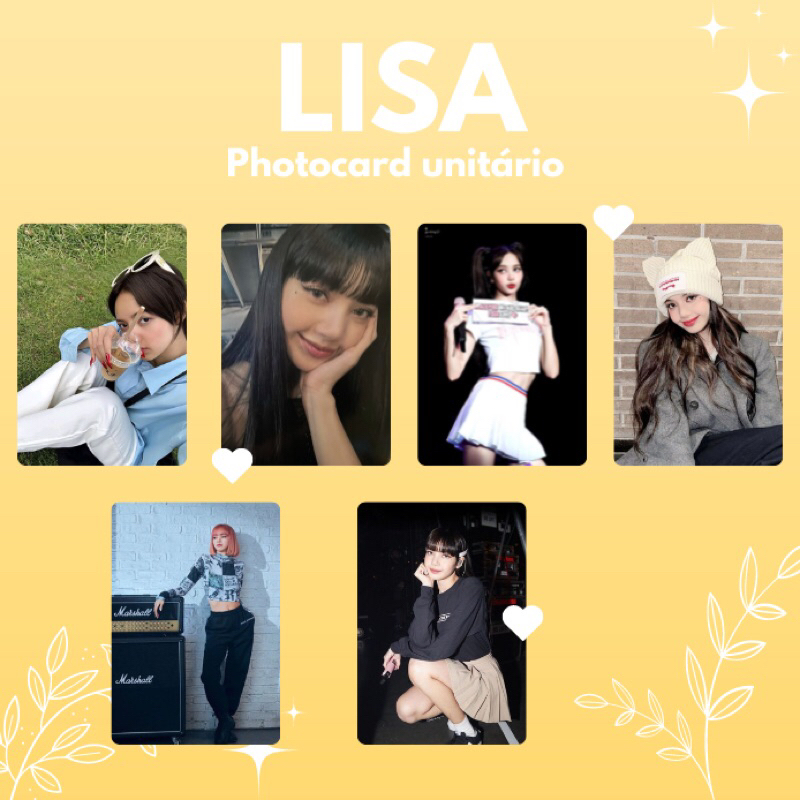 Photocard da Lisa | Shopee Brasil