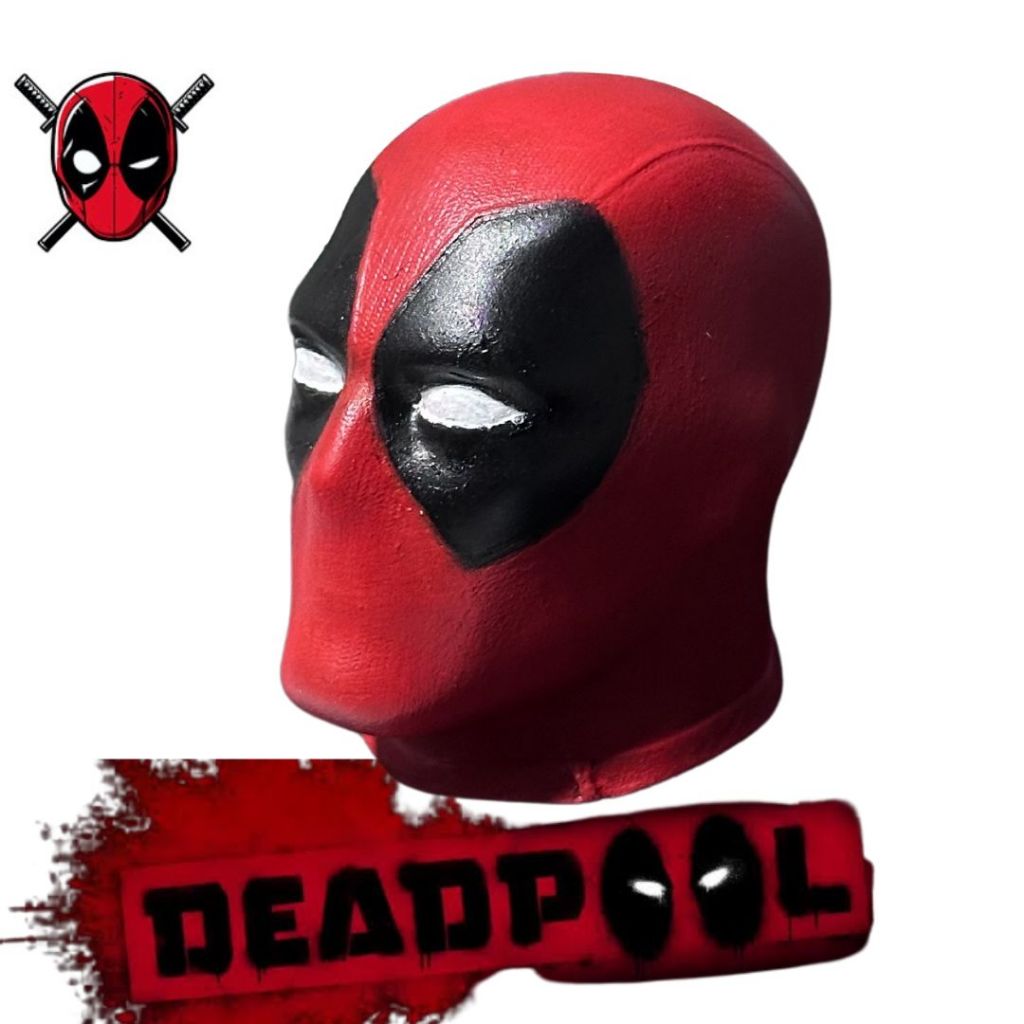 Cabeça Realista Colecionável do Deadpool | Shopee Brasil