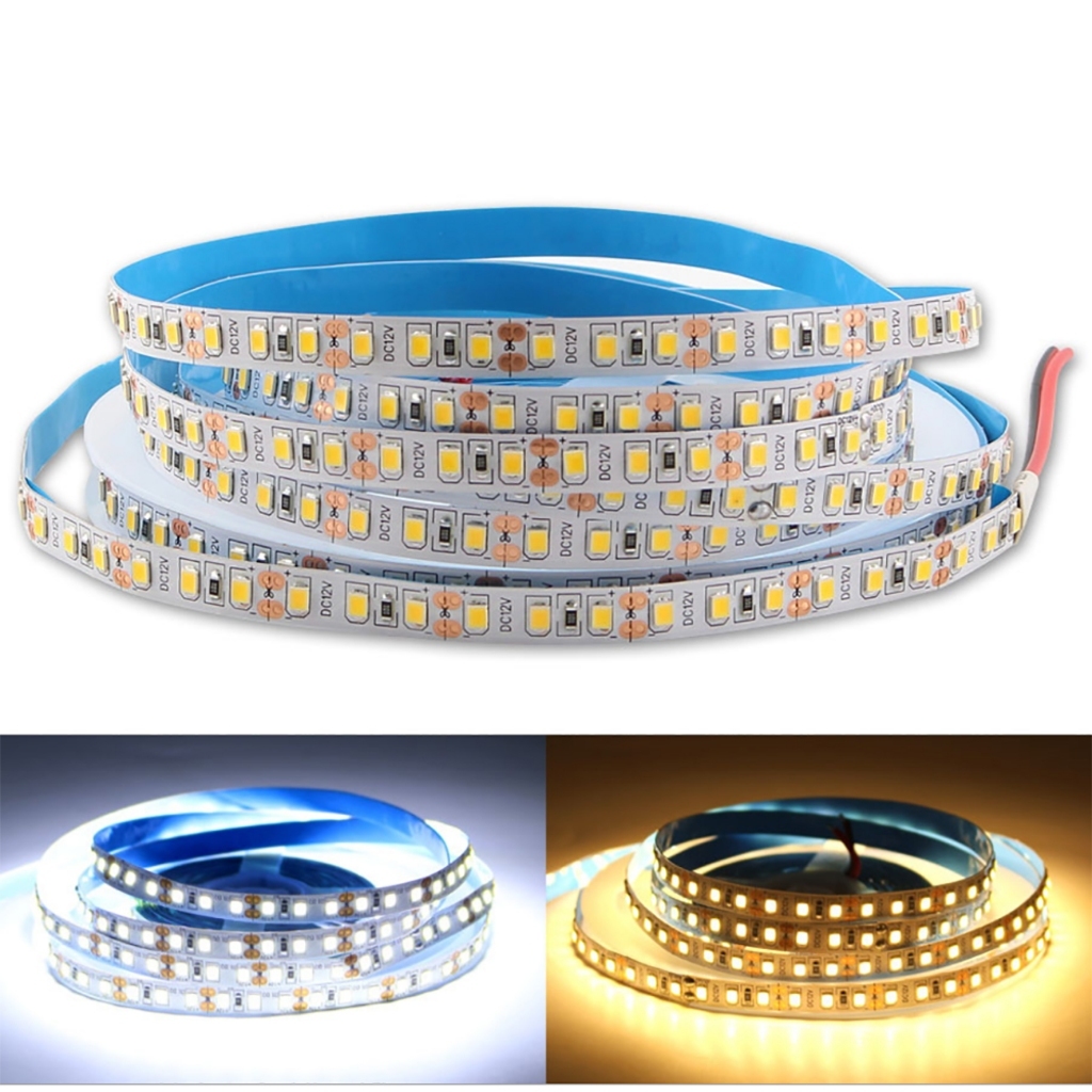 5 ou 10 metros Fita Led 2835 12v 120led/m Para Perfil 3000k 4000k 6000k IP20 | Shopee Brasil