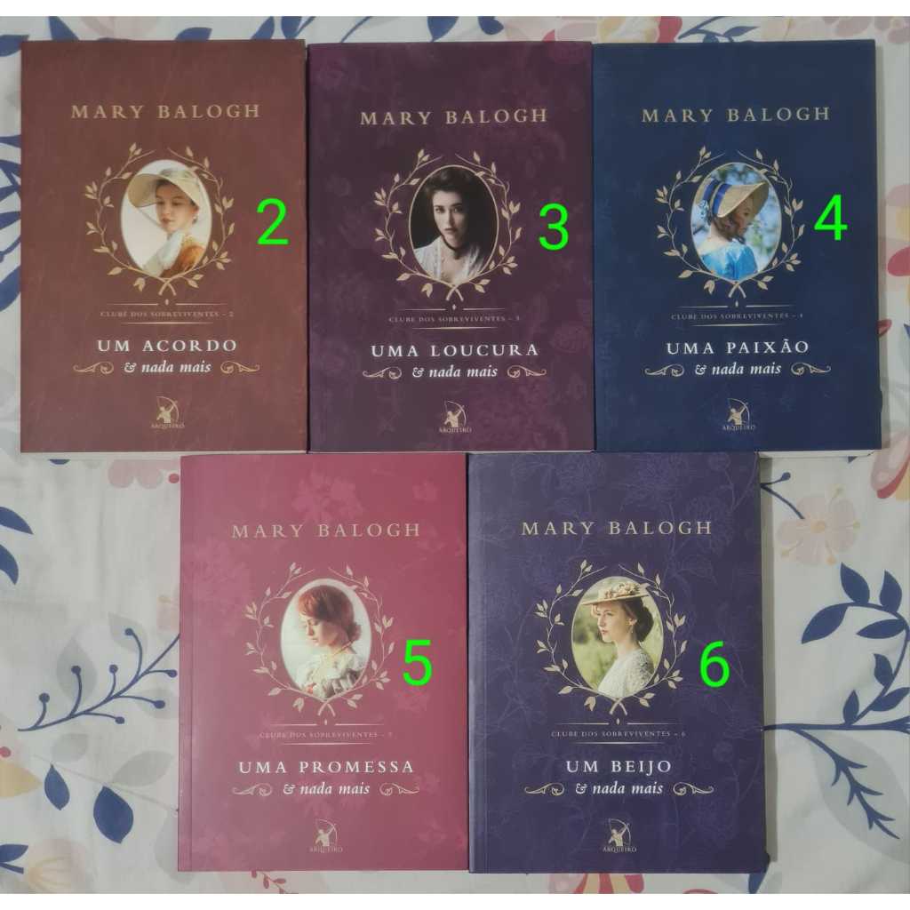 Livros série Clube dos Sobreviventes | Mary Balogh (vendidos ...