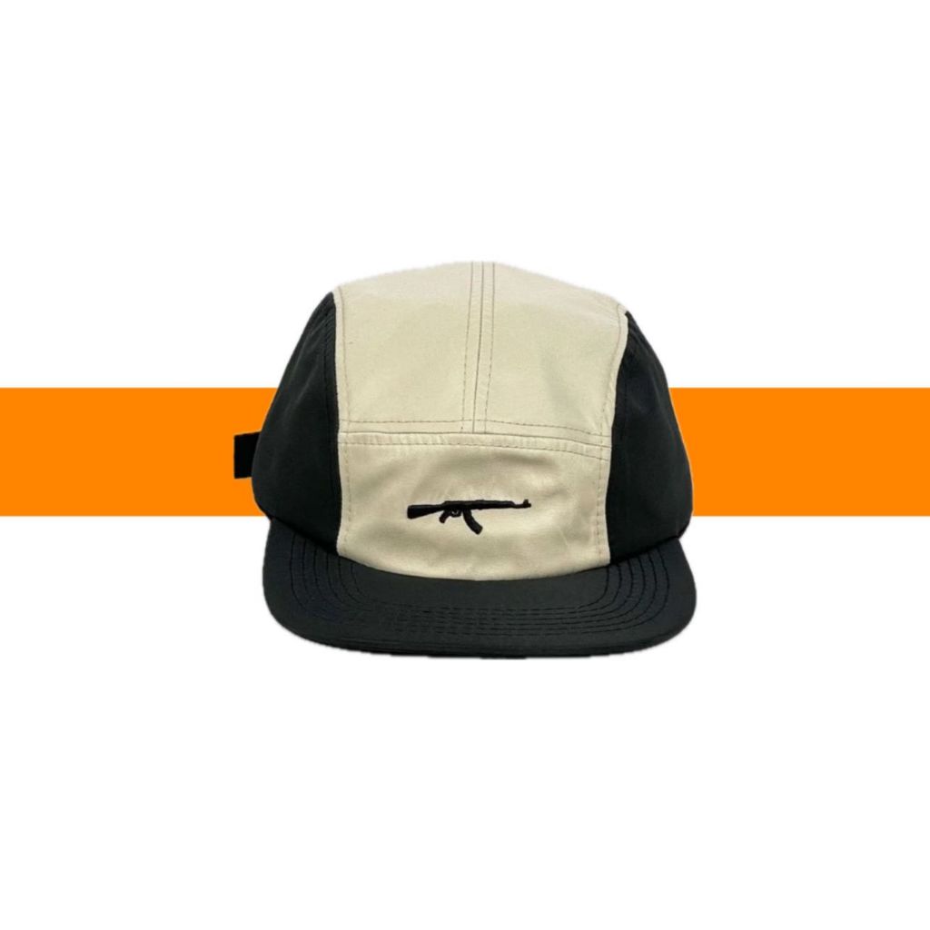 Boné Aba Reta 5 Five Panel AK 47 Fitão Original | Shopee Brasil