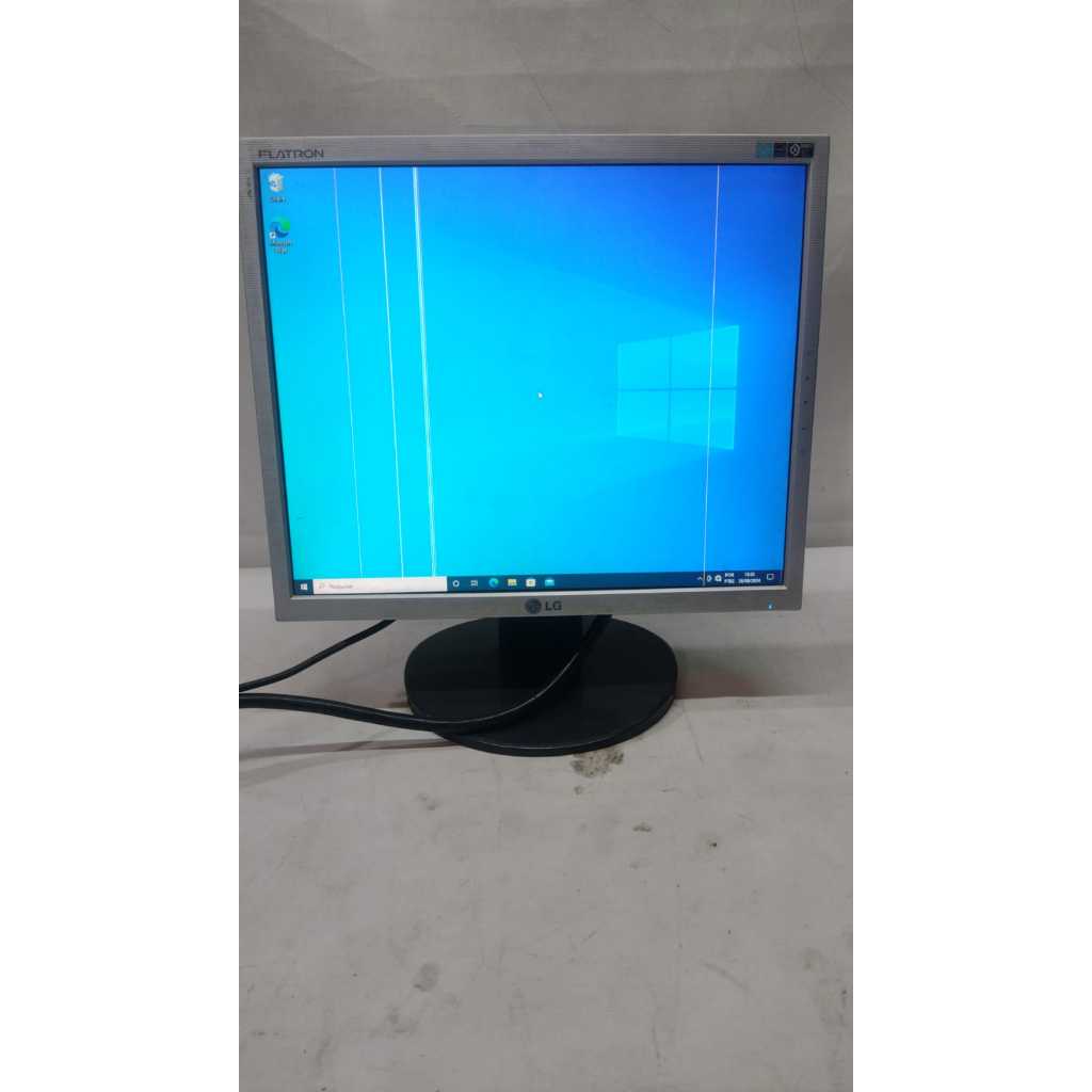 Monitor LG Flatron L1753t-sf 17' Lcd Quadrado Com Defeito | Shopee Brasil
