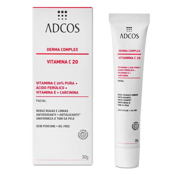 Adcos Derma Complex Vitamina C 20 30g | Shopee Brasil