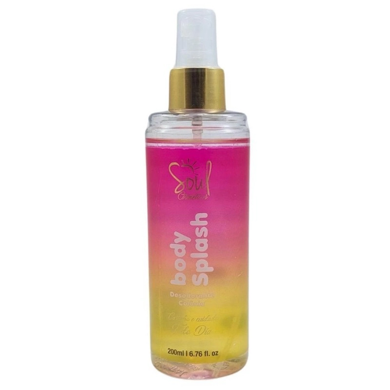 kit 3 Soul Cosmeticos Desodorante Colonia Body Splash 200ml | Shopee Brasil