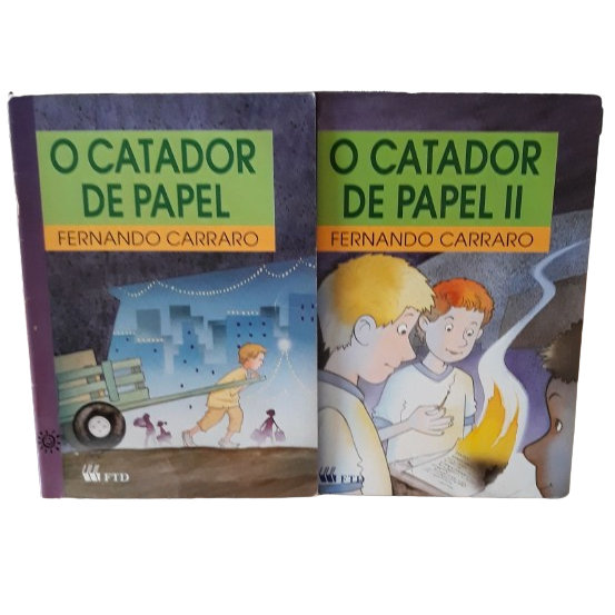 O Catador de Papel - Vol. 1 e 2 - Fernando Carraro | Shopee Brasil