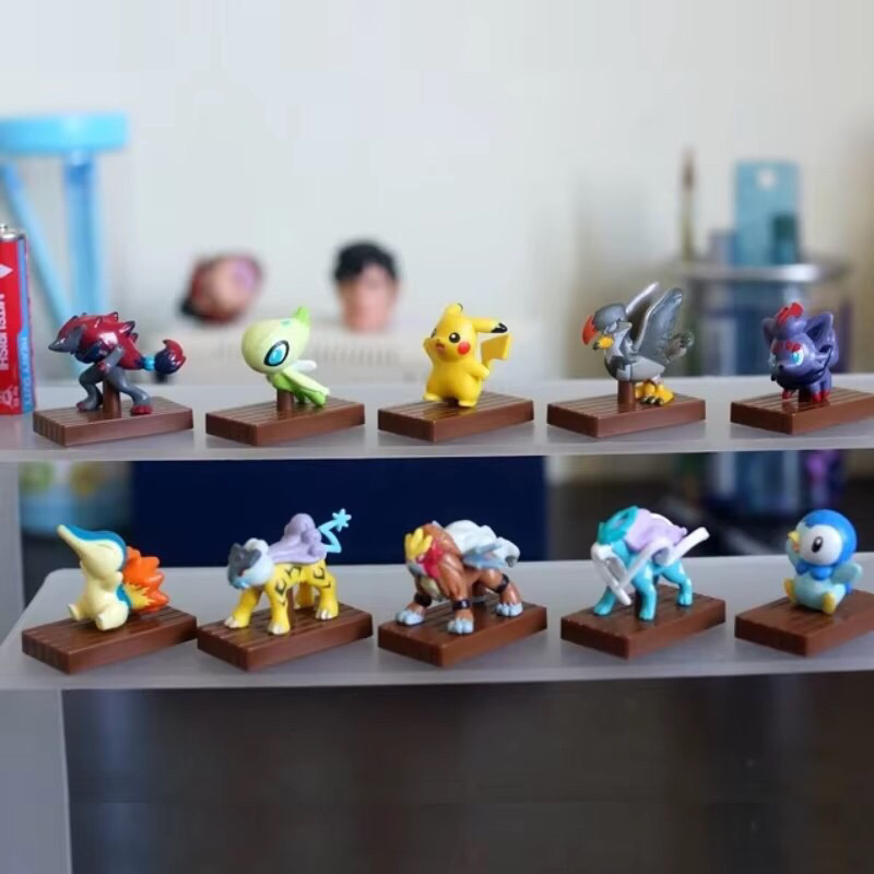 miniaturas Pokémon edição limitada 2-3cm | Shopee Brasil
