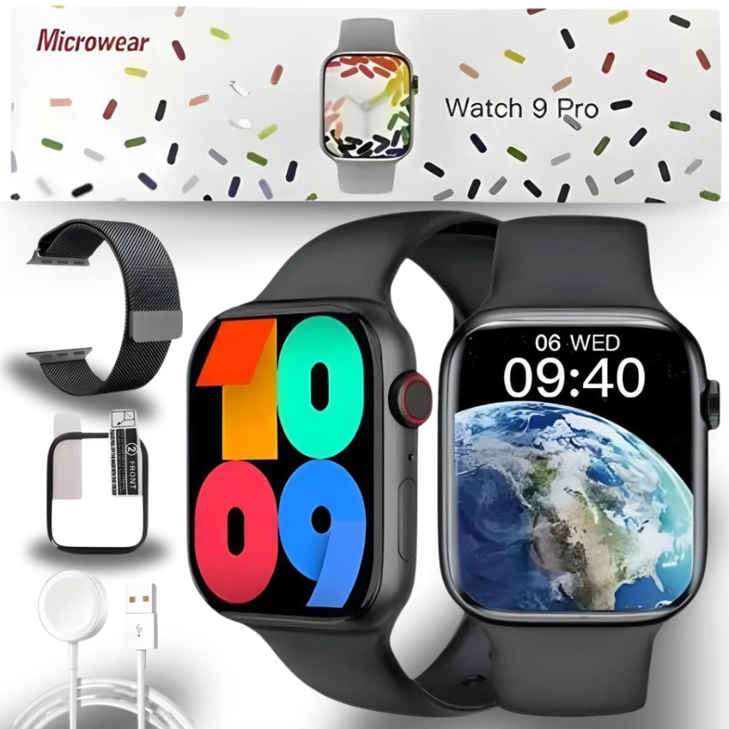 Smartwatch Watch 9 Pro W29 Pro Série 9 47mm Relógio Inteligente ...