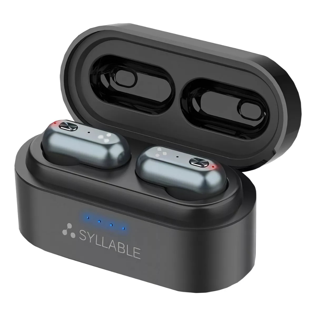 Fone De Ouvido In-ear Sem Fio Syllable S101 Preto | Shopee Brasil