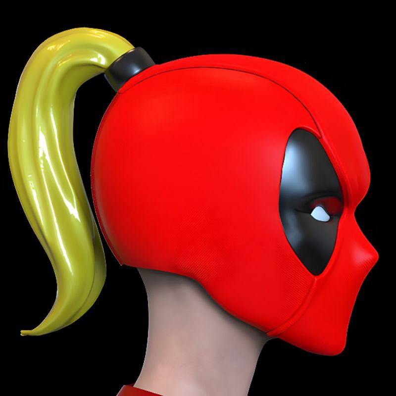 Máscara Lady Deadpool | Shopee Brasil