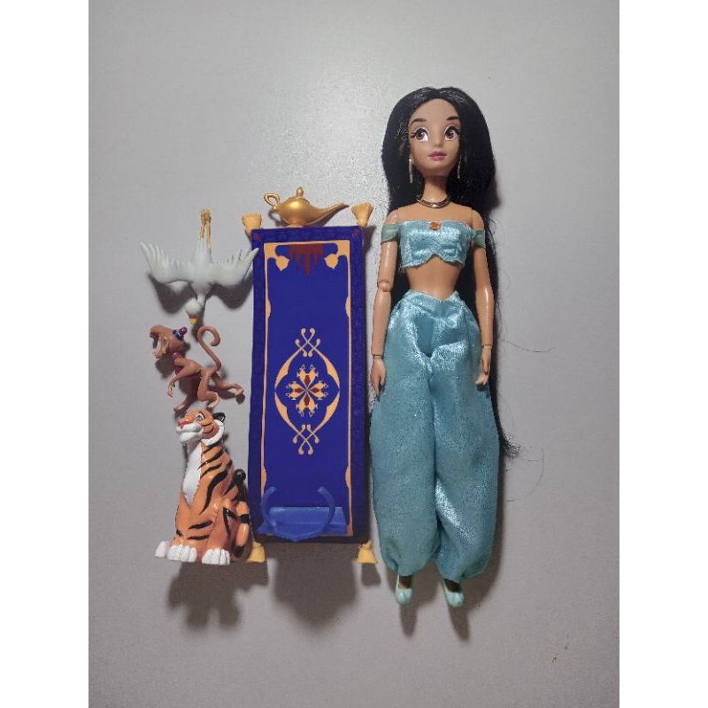 Boneca Jasmine Aladdin Playset original Disney store | Shopee Brasil