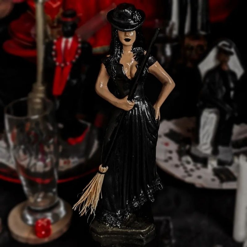 Imagem em gesso Maria Mulambo / Maria Padilha / Maria Quiteria de 30cm ...