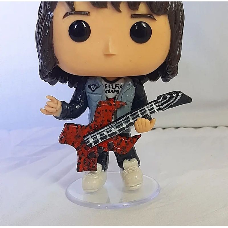 Funko Pop Artesanal Eddie Munson Stranger Things | Shopee Brasil