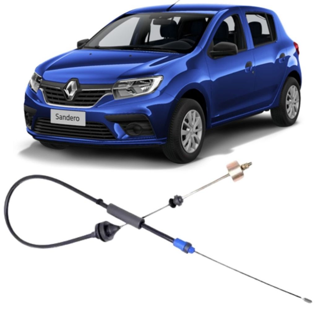Cabo de Embreagem Logan Sandero 1.0/1.6 6001546867 | Shopee Brasil