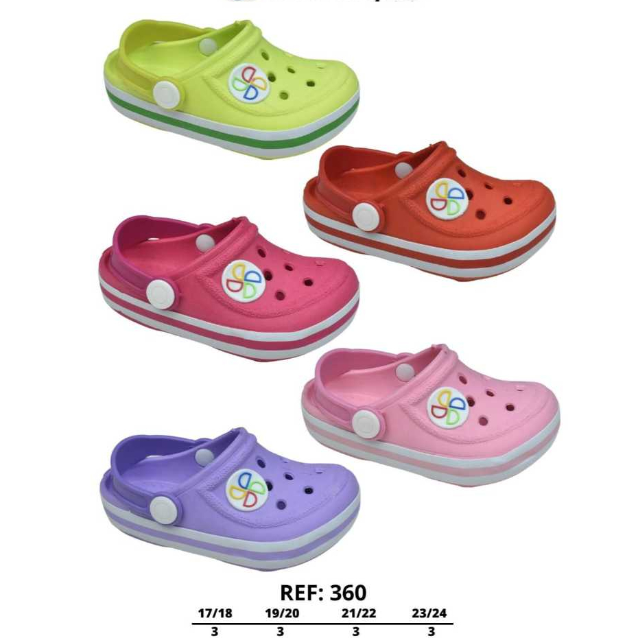 Kit Crocs Babuche Cata Vento Feminino 12 Pares Sortidos | Shopee Brasil