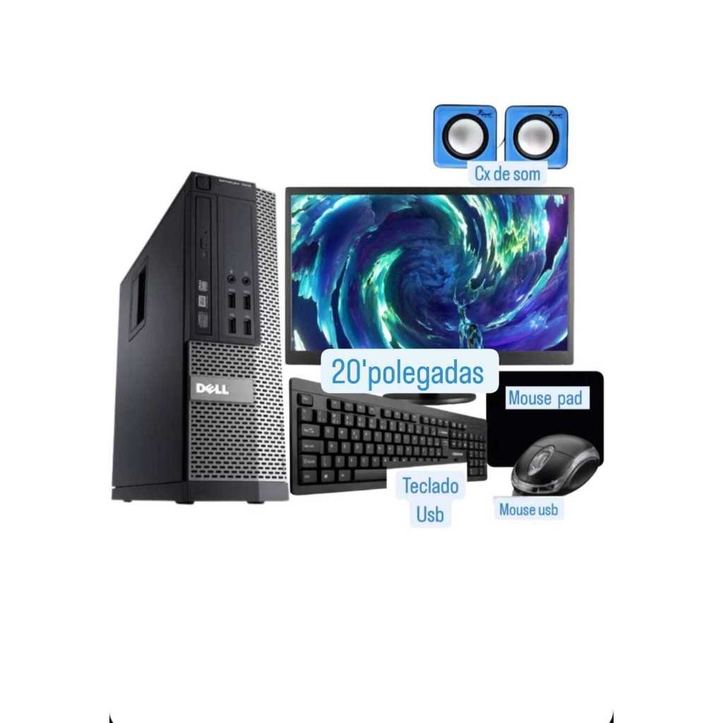 cpu dell i5 +monitor 19`pol. pc DELL intel core ssd 240gb 16gb ram kit ...