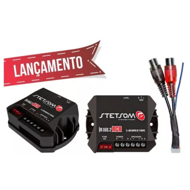 Módulo Amplificador Stetsom Ir 160.2 Digital Potencia 160 Rms 2 Canais ...