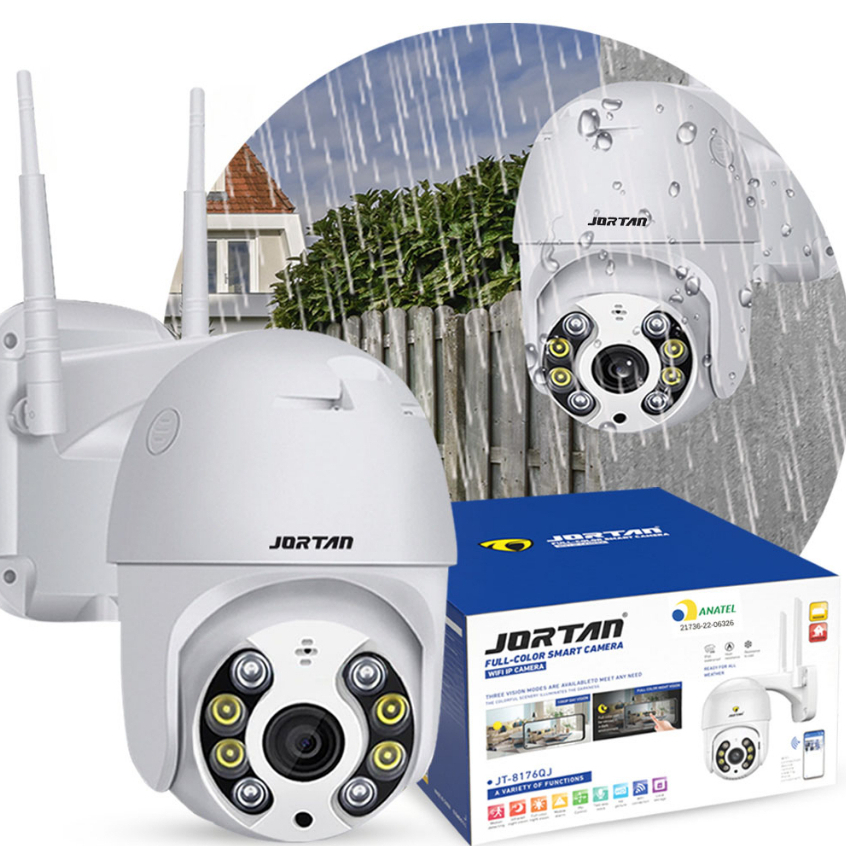 Câmera Segurança 360 Wifi Ip Full Hd 1080p Sem Fio Visão Noturna ...