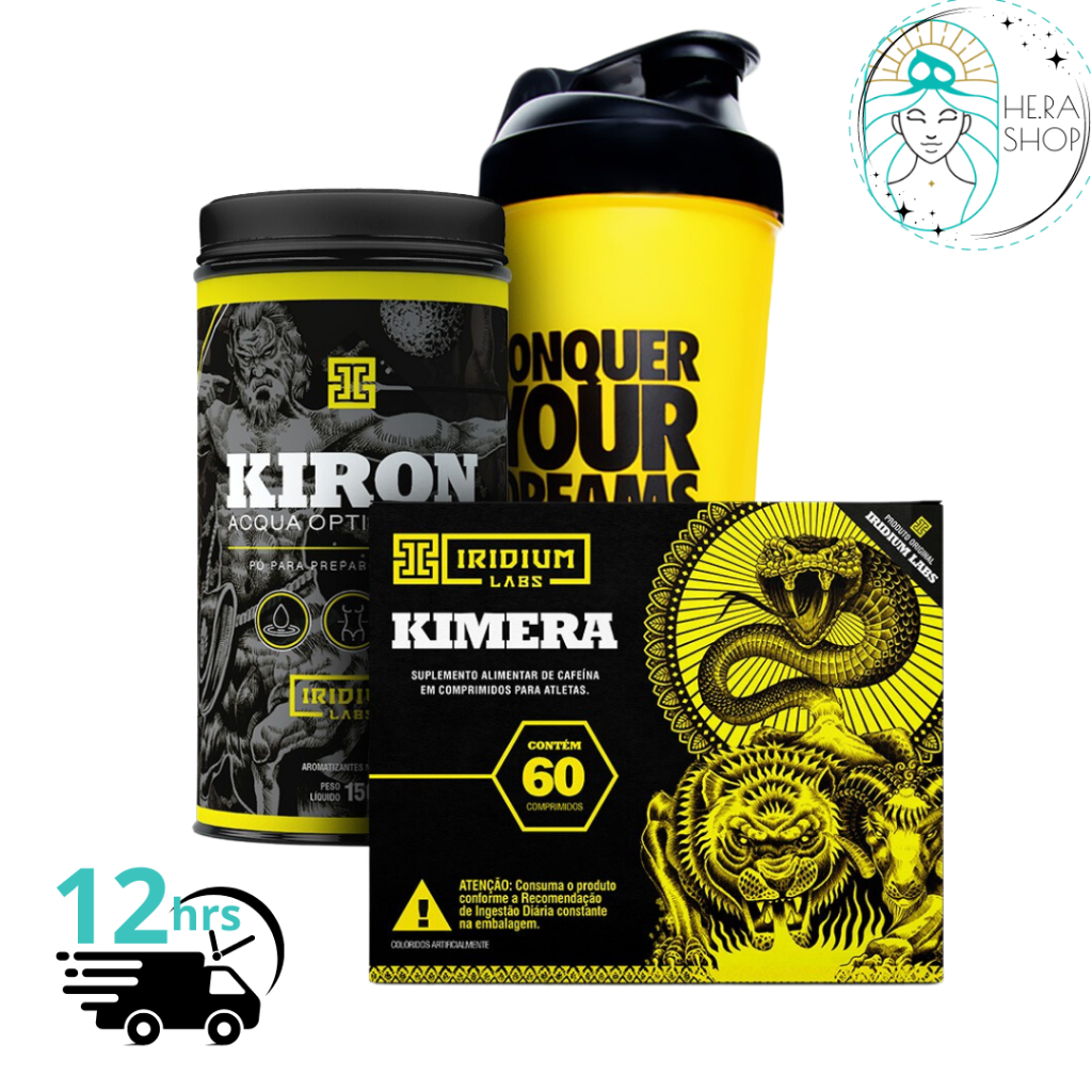 Kit Kimera Thermo + Kiron Acqua Optimization + Coqueteleira Iridium ...