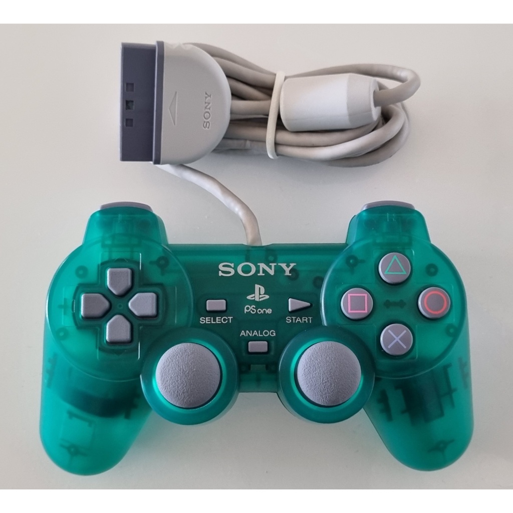Controle de PSone (PS1) Verde Serie A Original | Shopee Brasil