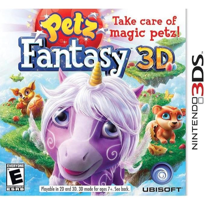 PETZ FANTASY 3D NINTENDO 3DS ( NOVO - LACRADO ) | Shopee Brasil