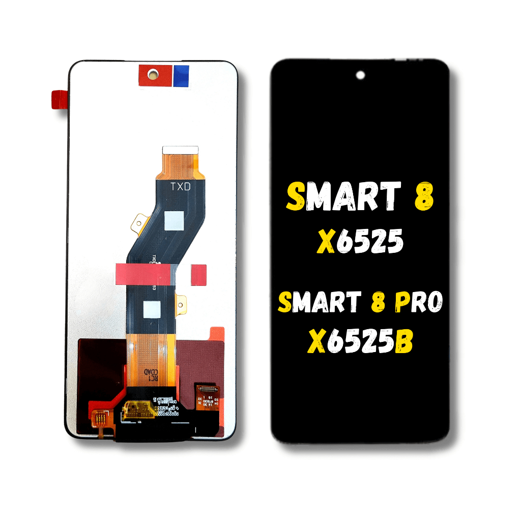 Tela Touch Completa Display Para Celular Infinix Smart 8 X6525 / Smart 8 Pro X6525b Full HD ...