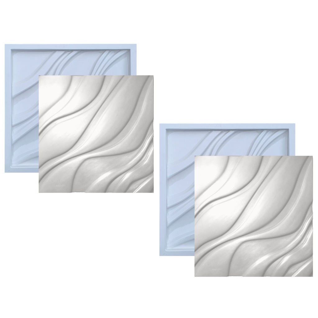 Kit 2 Formas Molde pra Gesso 3D e Cimento ABS FDG Sienna | Shopee Brasil
