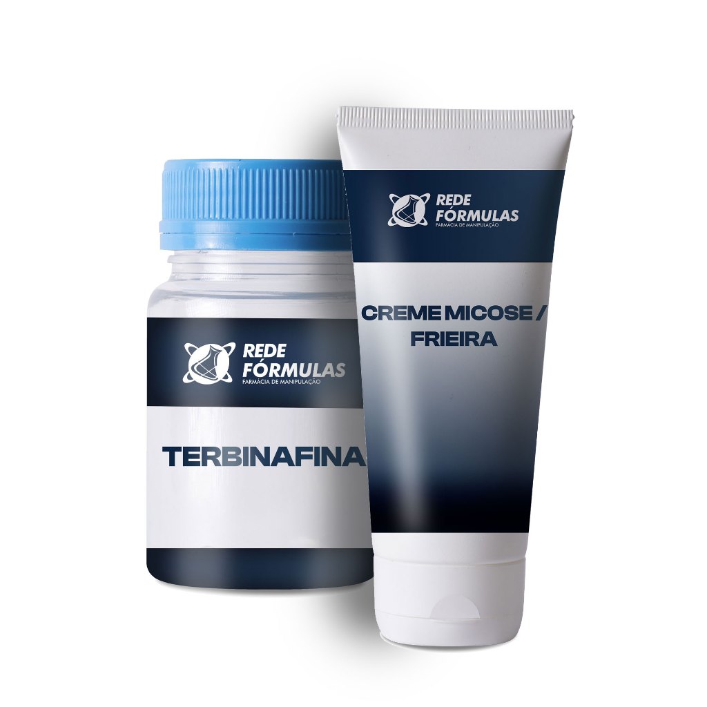 Kit Para Micose E Frieira - Creme 30g + Terminafina 250mg 30 Doses ...