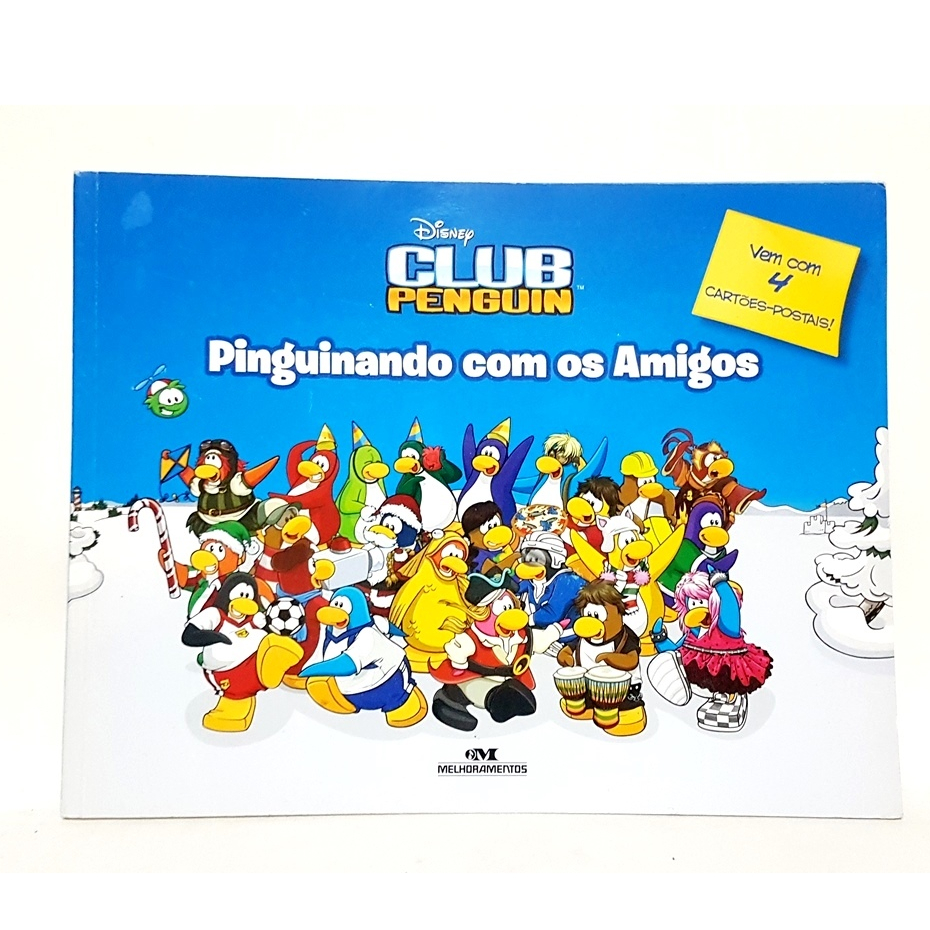 REVISTA CLUB PENGUIM + 4 CARTÕES POSTAIS LINDO USADO | Shopee Brasil