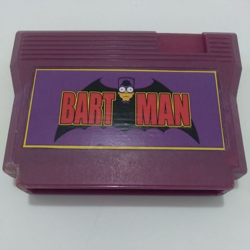 jogo BARTMAN para nintendinho nes famicom 8bits 60pinos dynavision ...