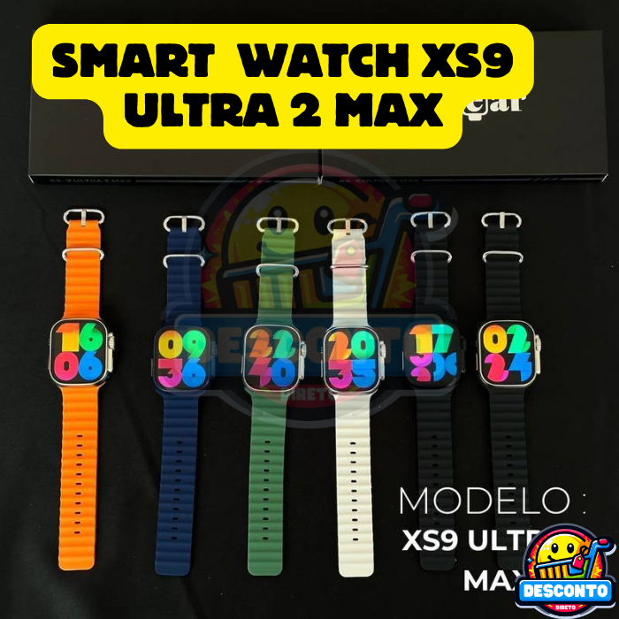 Smartwatch X29 2 ULTRA MAX XWear 2024 45mm Tela HD + Pulseira Bônus ...