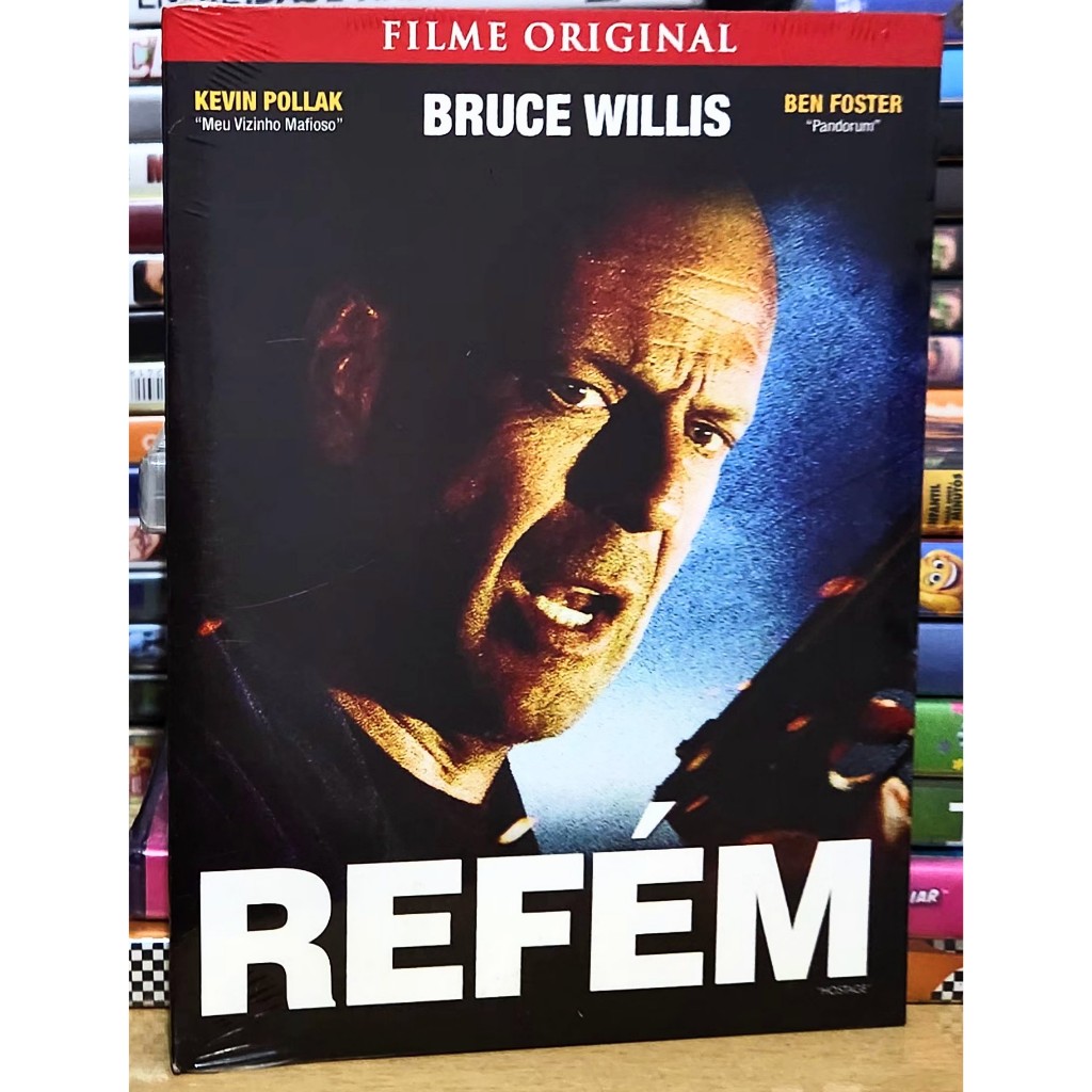 DVD Refém - Bruce Willis (Original Lacrado) | Shopee Brasil