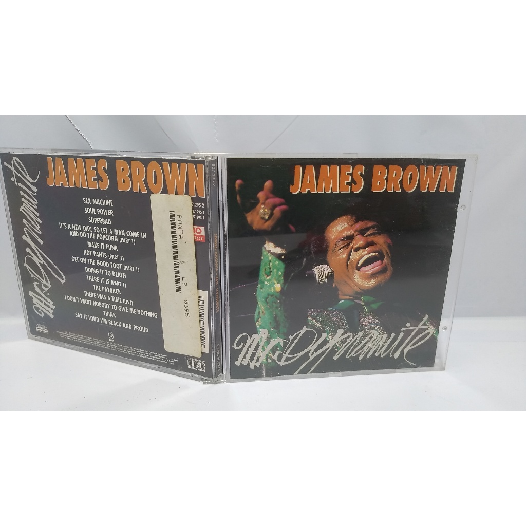 Cd James Brown Mr. Dynamite Original | Shopee Brasil