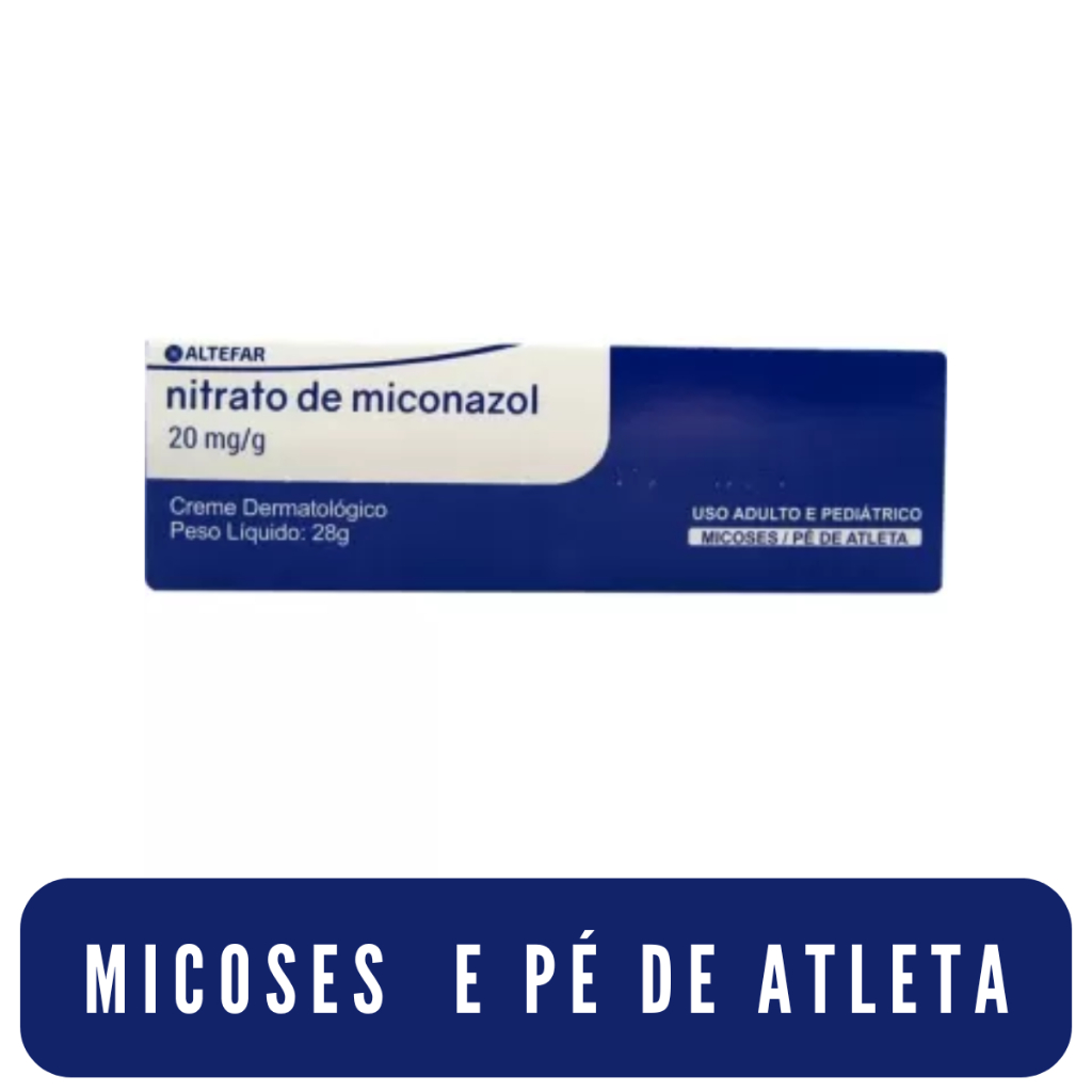 Nitrato de Miconazol 20mg/g Creme para micose 28g Altafar | Shopee Brasil