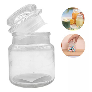 MINI POTES DE VIDRO HERMÉTICO C SILICONE ALIMENTOS CONDIMENTOS VELAS ...