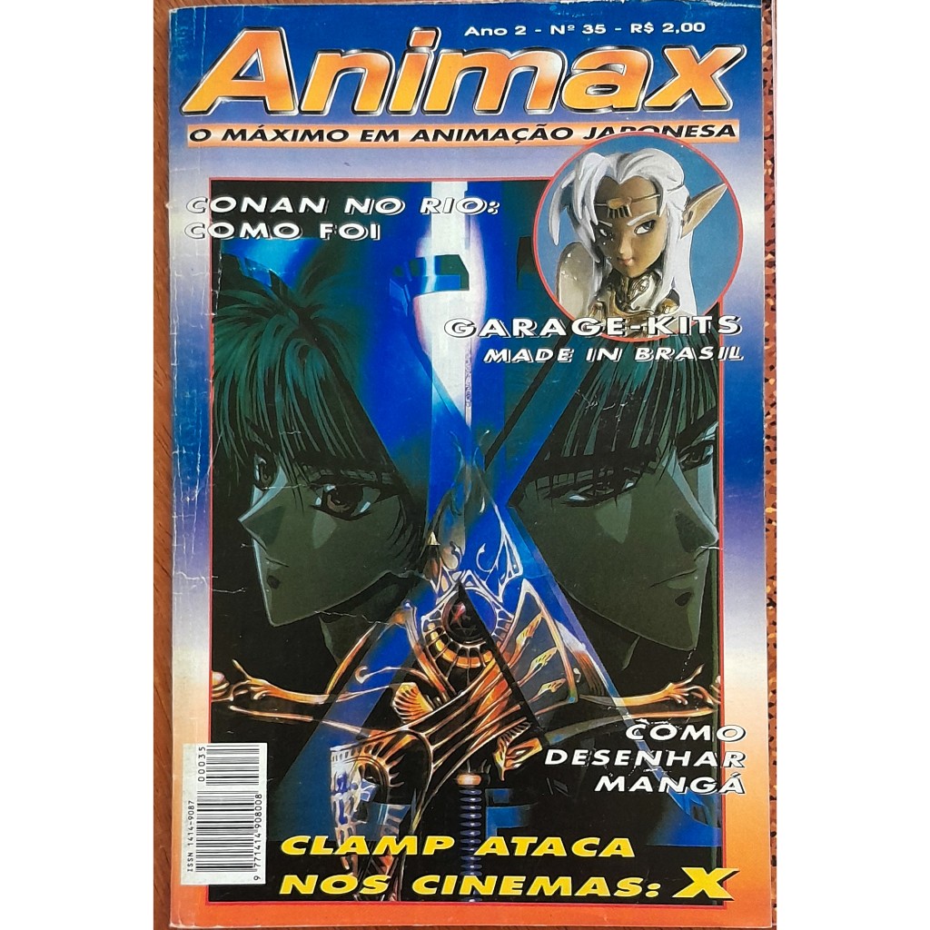 Revista Animax Nº 35 Clamp | Shopee Brasil