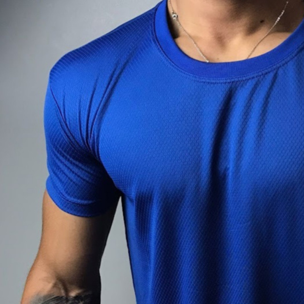 Camiseta Dry Fit Lisa Masculina Academia Treino Uso Dia a Dia Costura ...