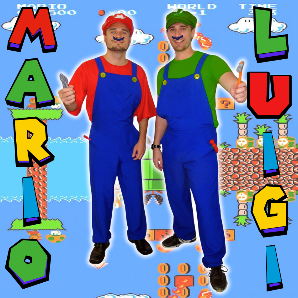 Fantasia Premium Mario Bros Masculino OU Fantasia do Luigi Masculino ...