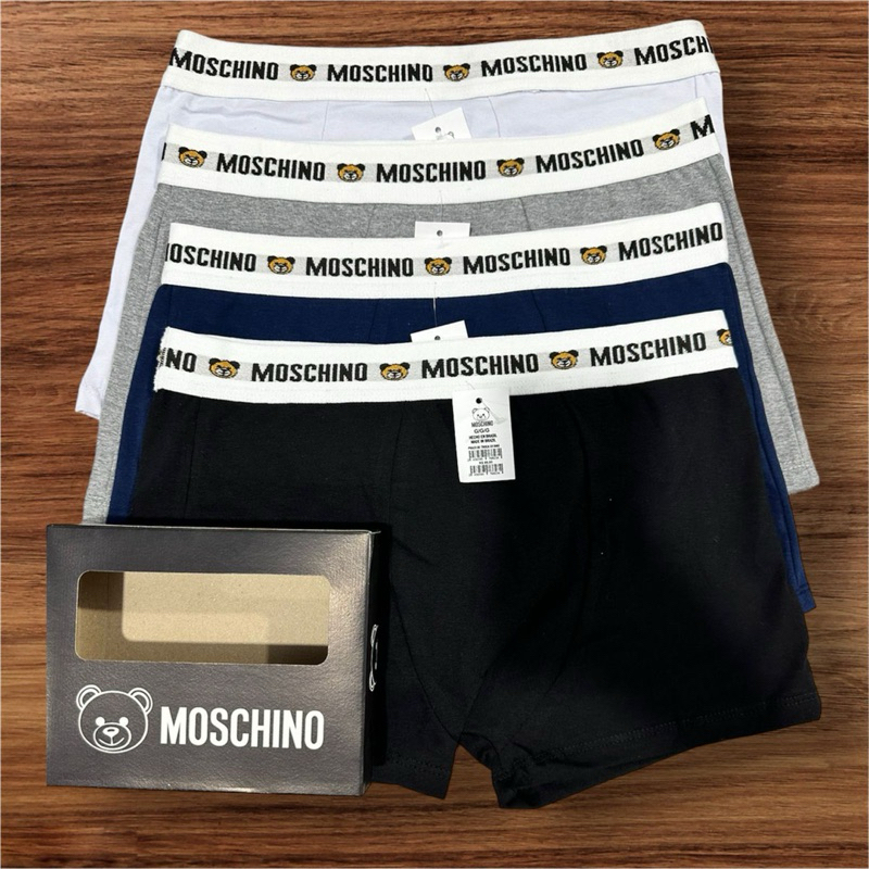 Kit 3 cueca box, boxer, puro algodão de alta qualidade. | Shopee Brasil