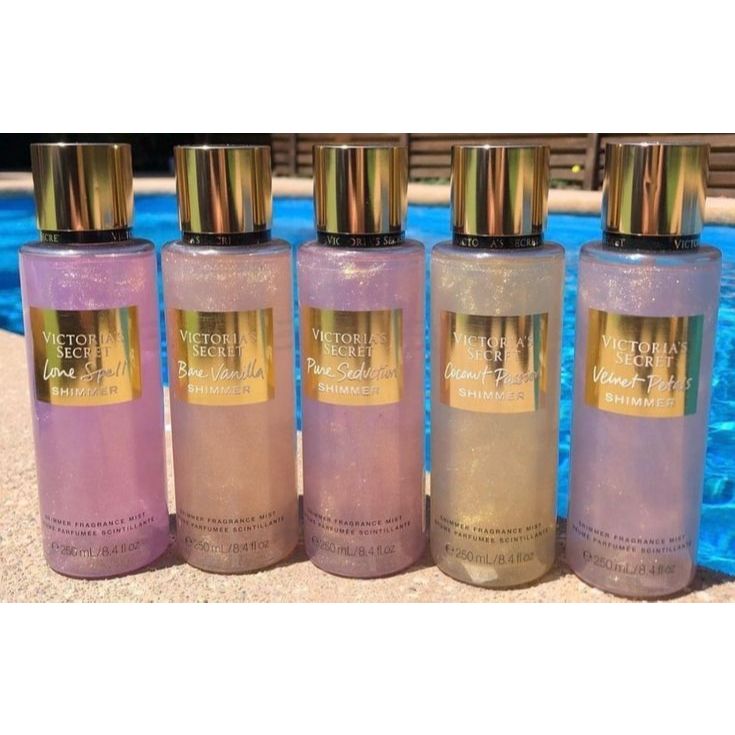 Body Splash Shimmer Victoria's Secret Original 250ml | Shopee Brasil