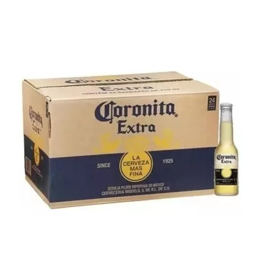 Cerveja Coronita Descartável 210ml Caixa C/ 24 Un | Shopee Brasil